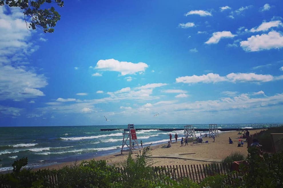 Local recommendations include Evanston beaches, Pennyville Station's ...