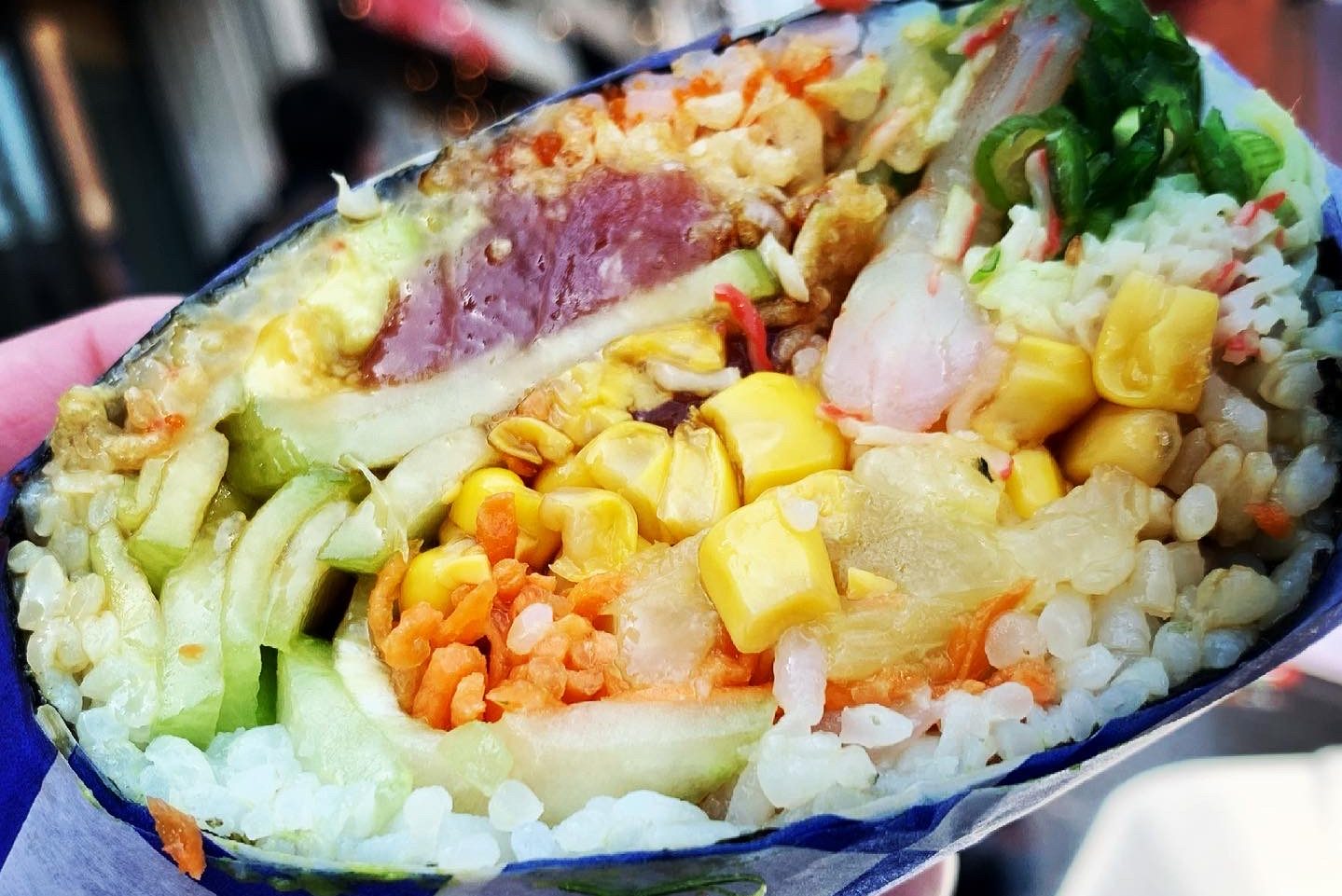 Signature dishes: Build-your-own Poke Burritos, rigatoni carbonara at ...